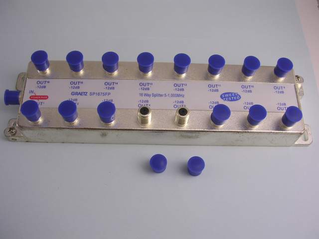 Splitter 16 Way Right Angle Connections